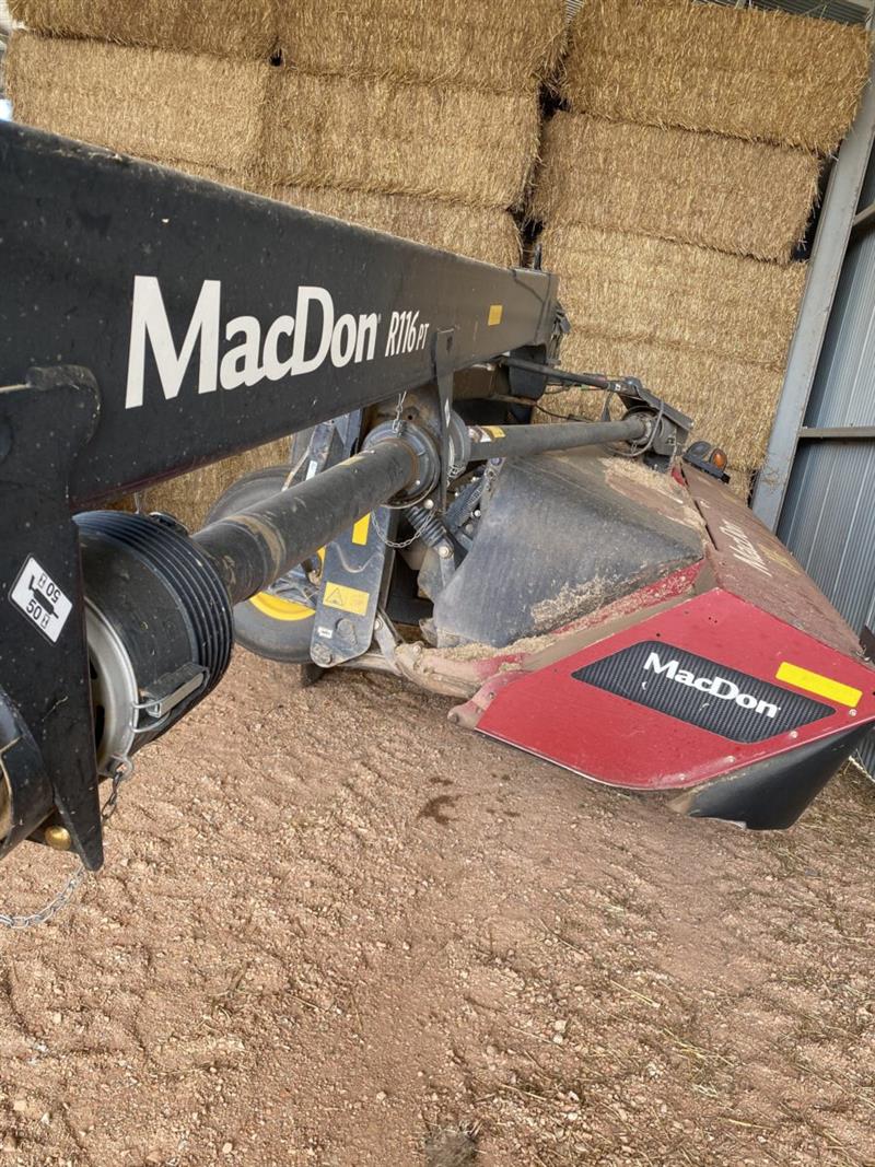 Macdon R116 mower conditioner, Hay Silage Equip MacDon VIC | Power Farming