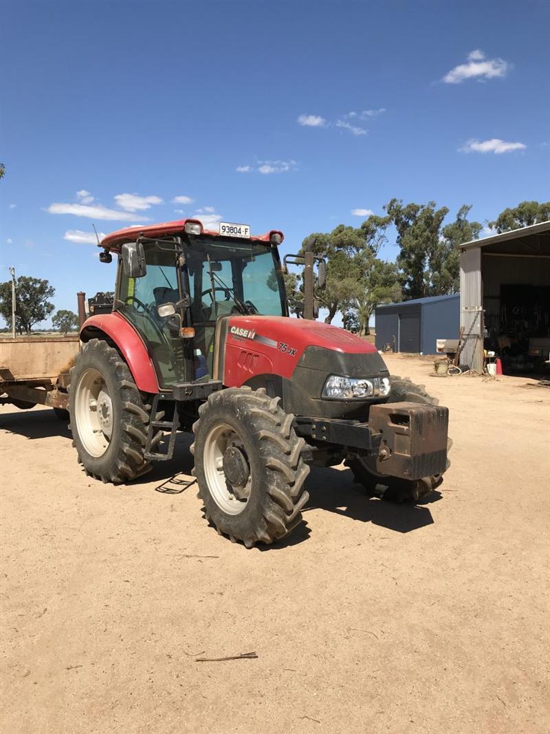 Case IH JX75 tractor, Tractors Case IH VIC | Power Farming