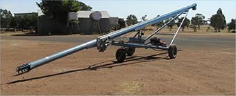 Parkes Steel Hydraulic Drive Augers, Grain Handling Parkes Steel VIC ...