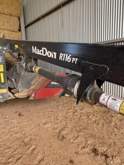Macdon R116 mower conditioner, Hay Silage Equip MacDon VIC | Power Farming